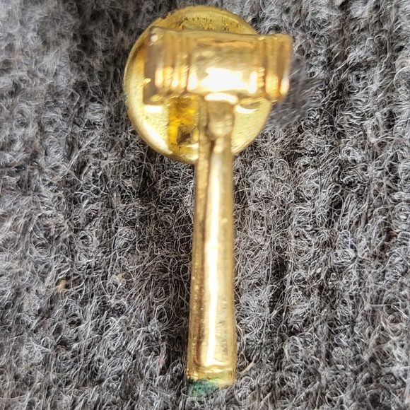 Jewelry | Vintage Gavel Pin | Poshmark